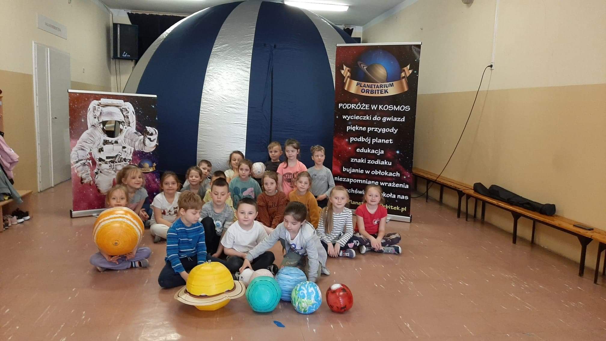 Mobilne Planetarium - Przedszkole Publiczne nr. 15 w Tarnowie